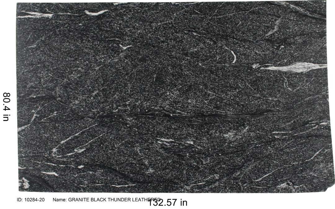 Black Thunder Leathered Granite - Evolution Design